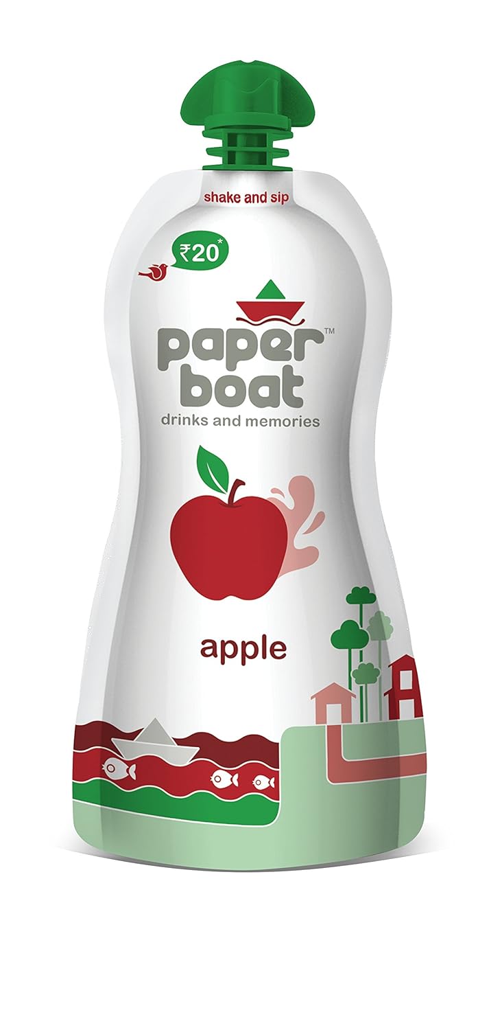 Paper Boat Fruit Juice, Apple, 180ml : Amazon.in: Grocery & Gourmet Foods