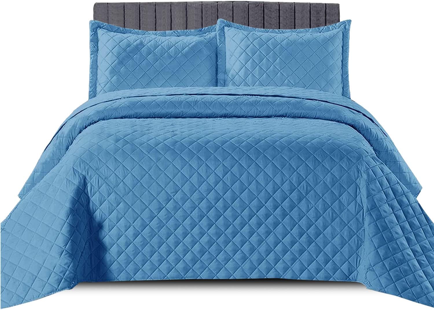 B&B Quilt Inspiration Reversible Bedspread 3 Pieces Set – Coverless ...