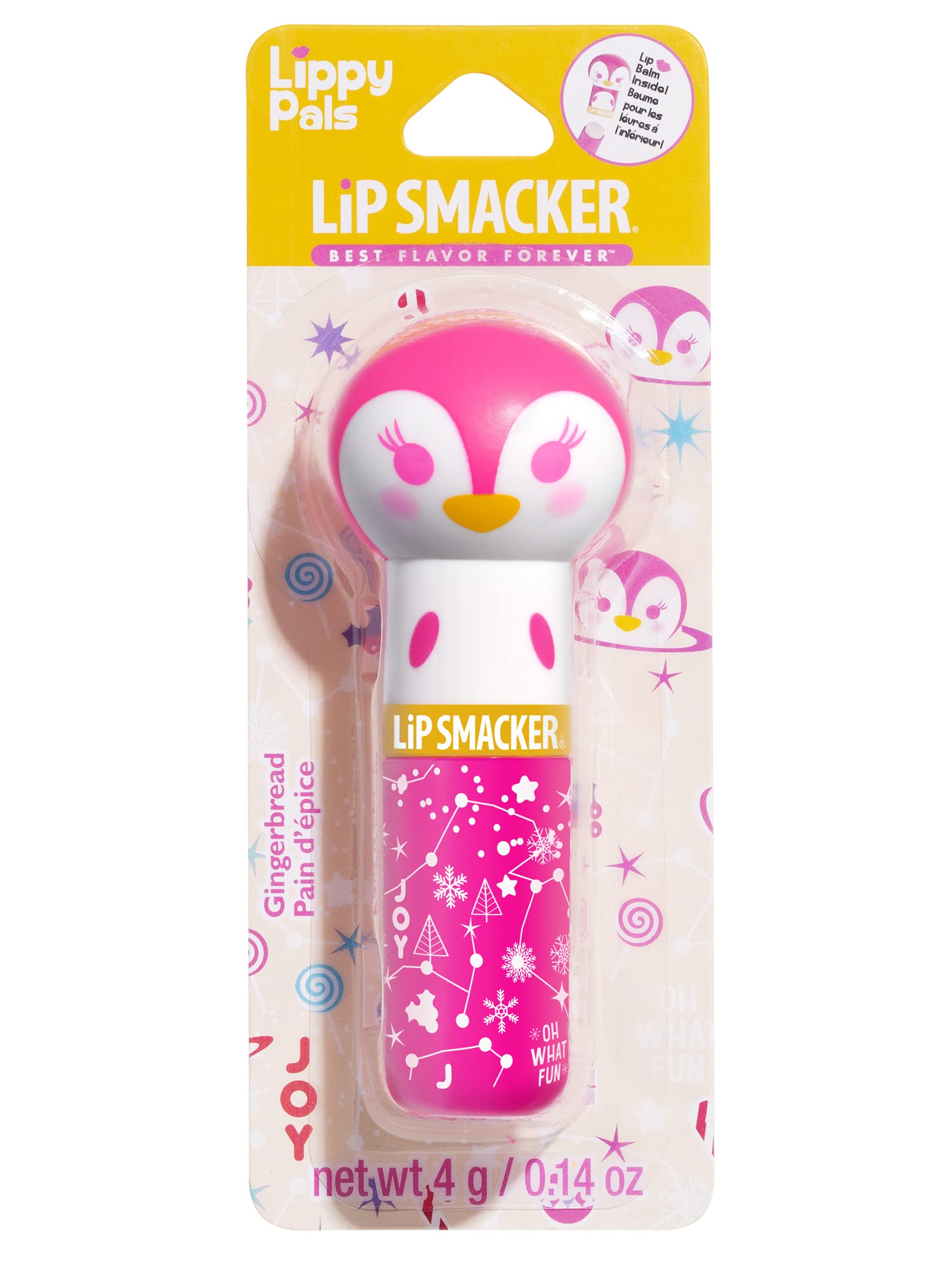 Lip Smacker Limited Edition Lippy Pals Penguin, Flavoured Lip Gloss for ...