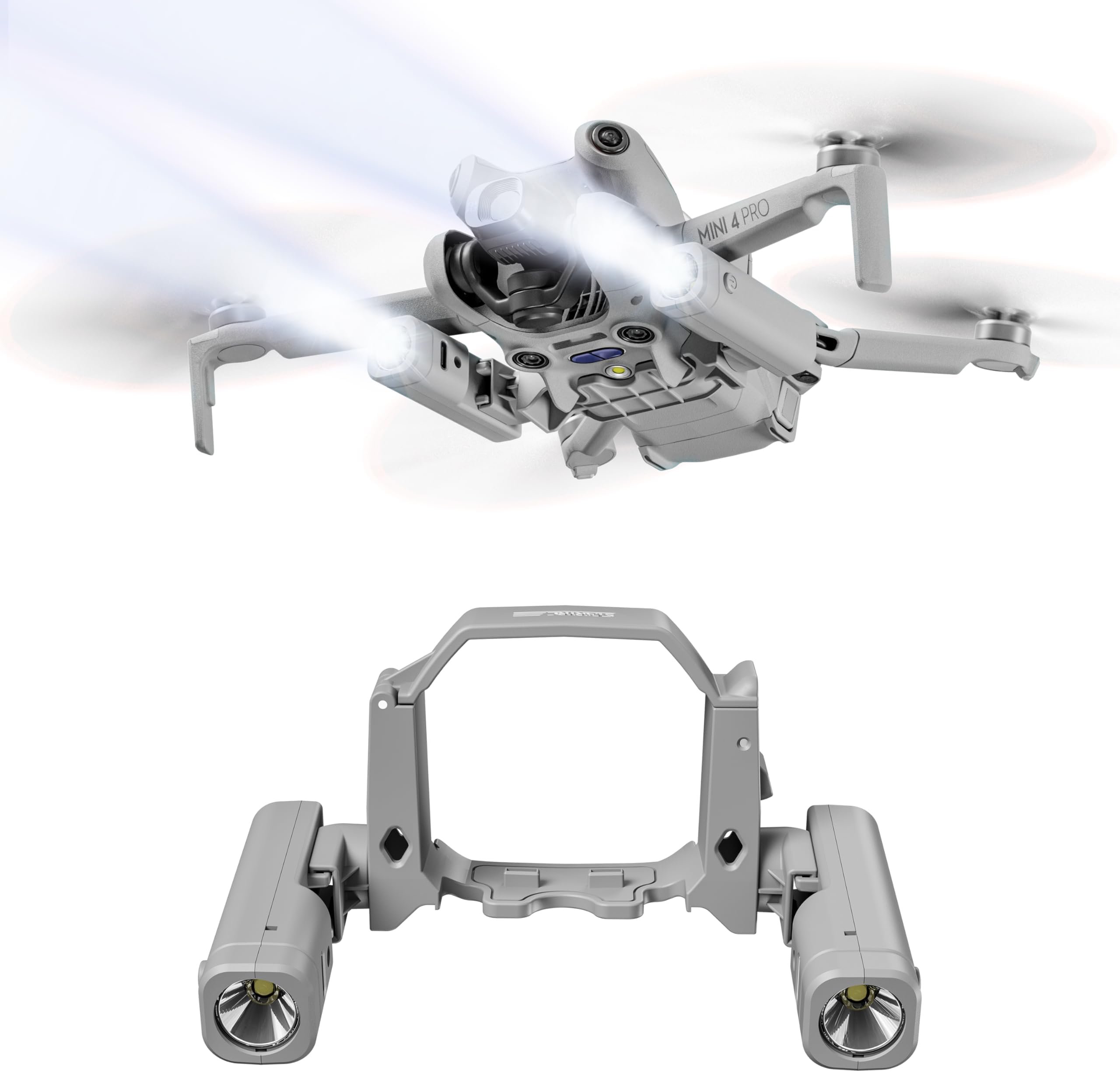 Amazon.com: STARTRC Mini 4 Pro LED Night Navigation Light Searchlight ...