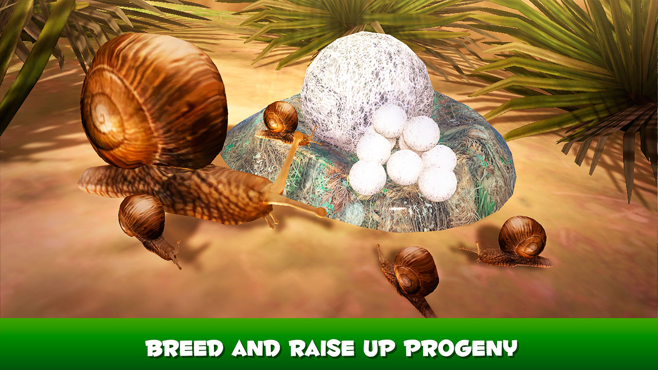 Land Snail Simulator Shell 3D: Exploration of Micro World | Small ...