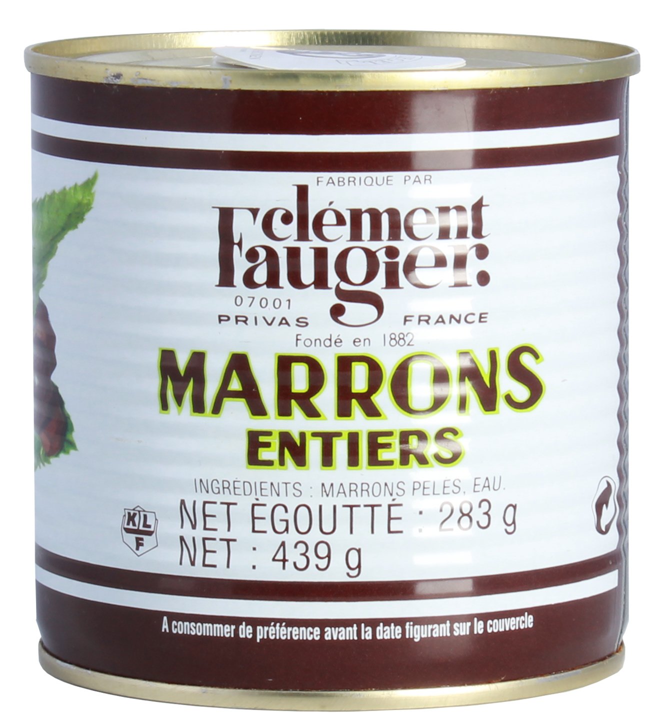 Amazon.com : French Whole Peeled Chestnuts Canned in Water by Clement ...