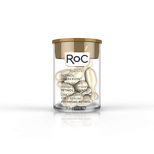 Amazon.com: RoC Retinol Correxion Line Smoothing Night Serum Capsules ...