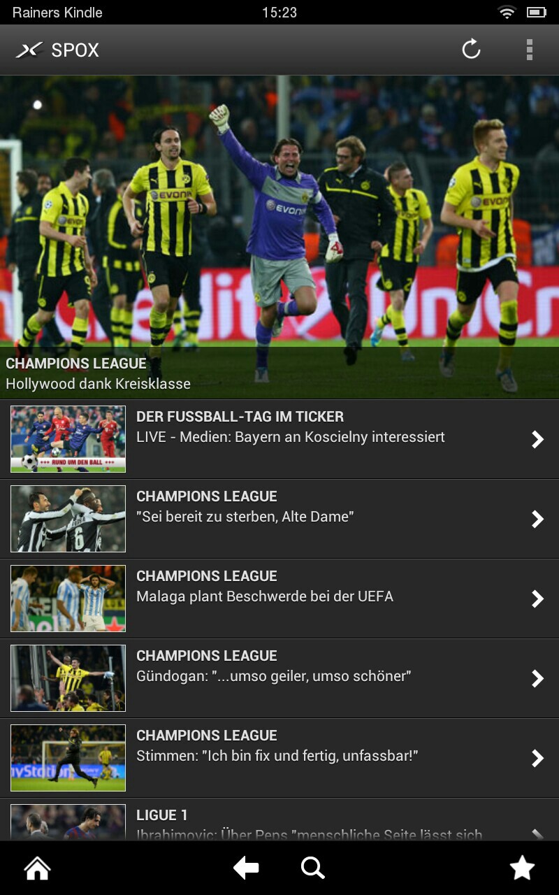 SPOX SPORTNEWS - App on Amazon Appstore