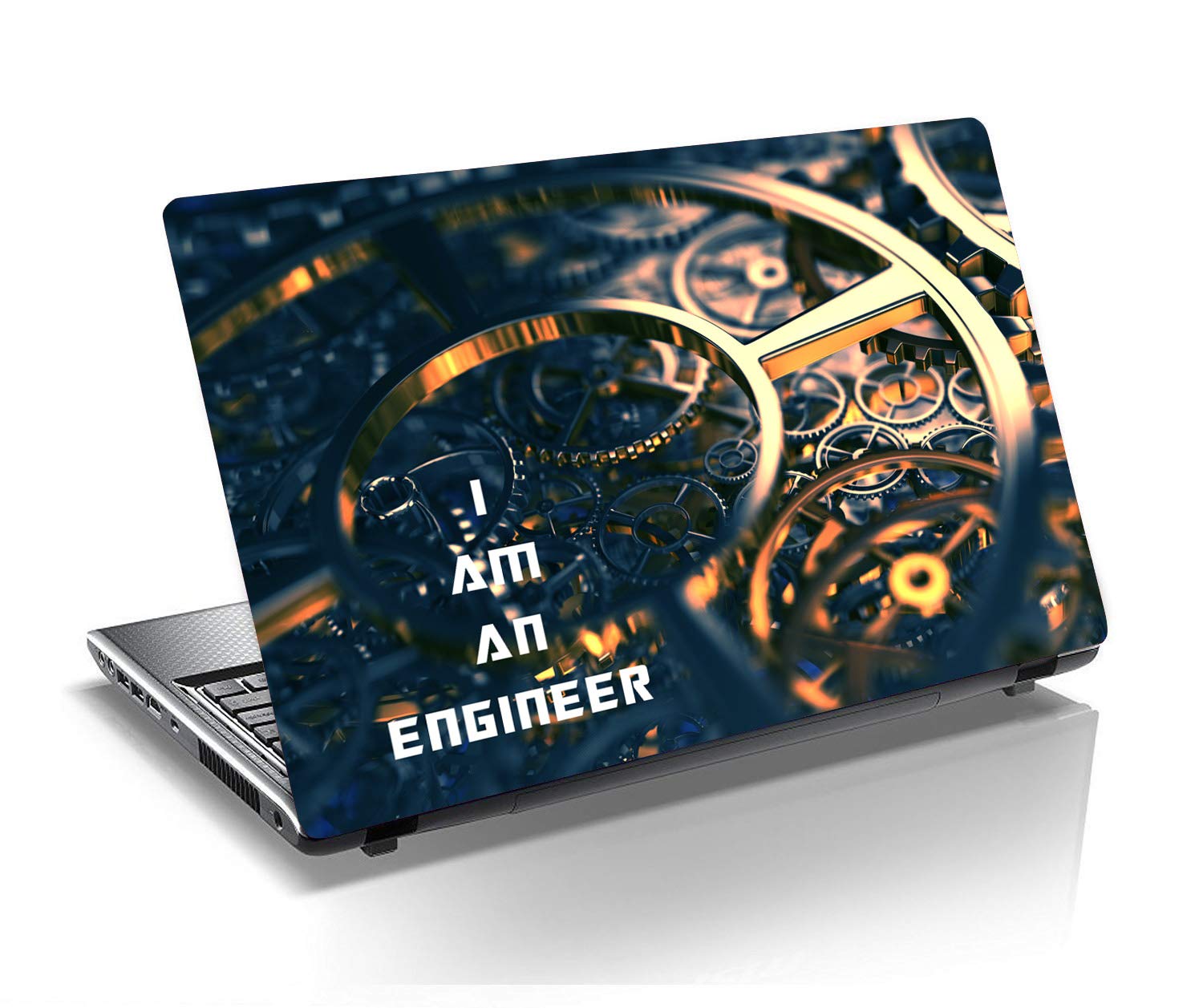 ISEE 360® Laptop Skin Cover Laminated I Am an Engineer Stickers and ...