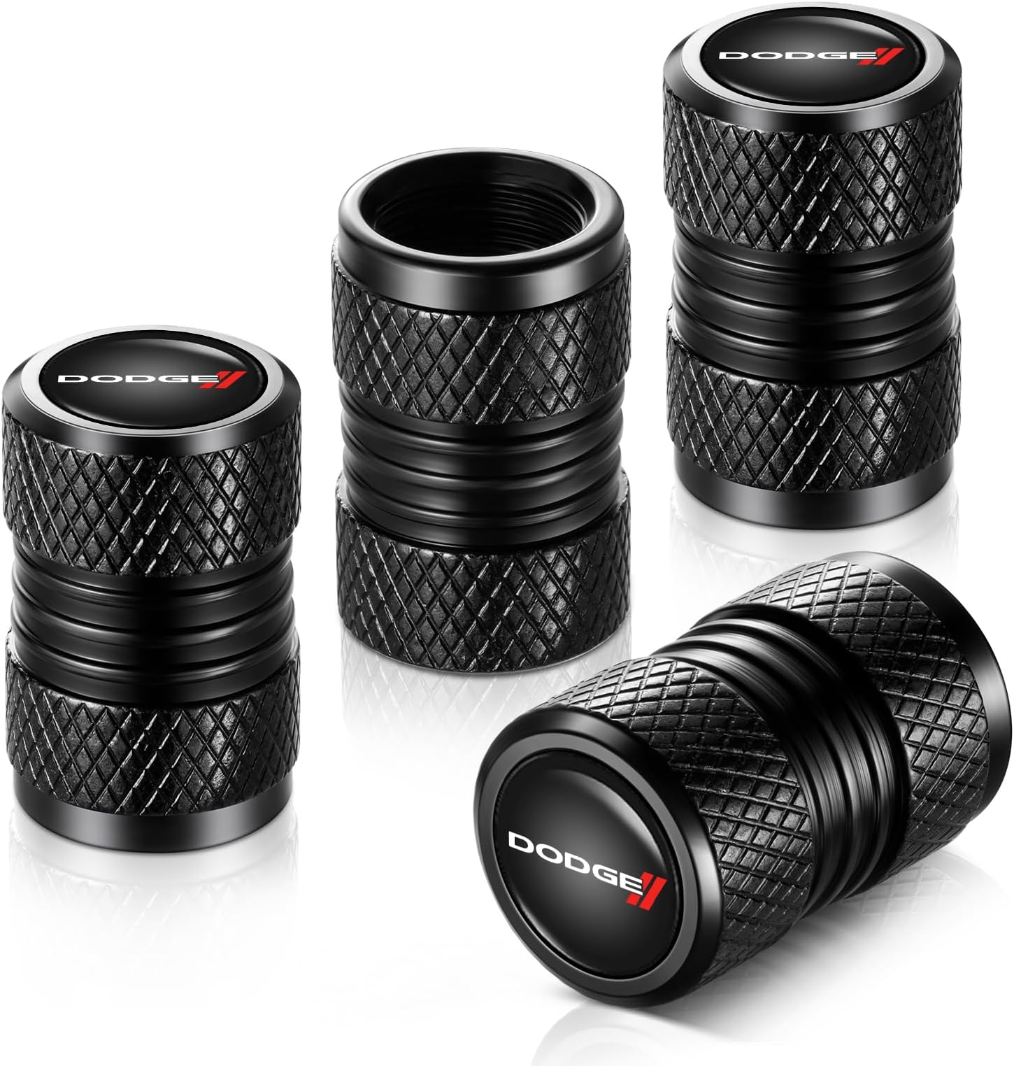 Amazon.com: Car Tire Valve Caps for Dodge, Metal Car Wheel Tire Valve ...