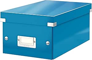 Leitz Storage Box, Blue, Click and Store Range, 60420036 : Amazon.co.uk ...