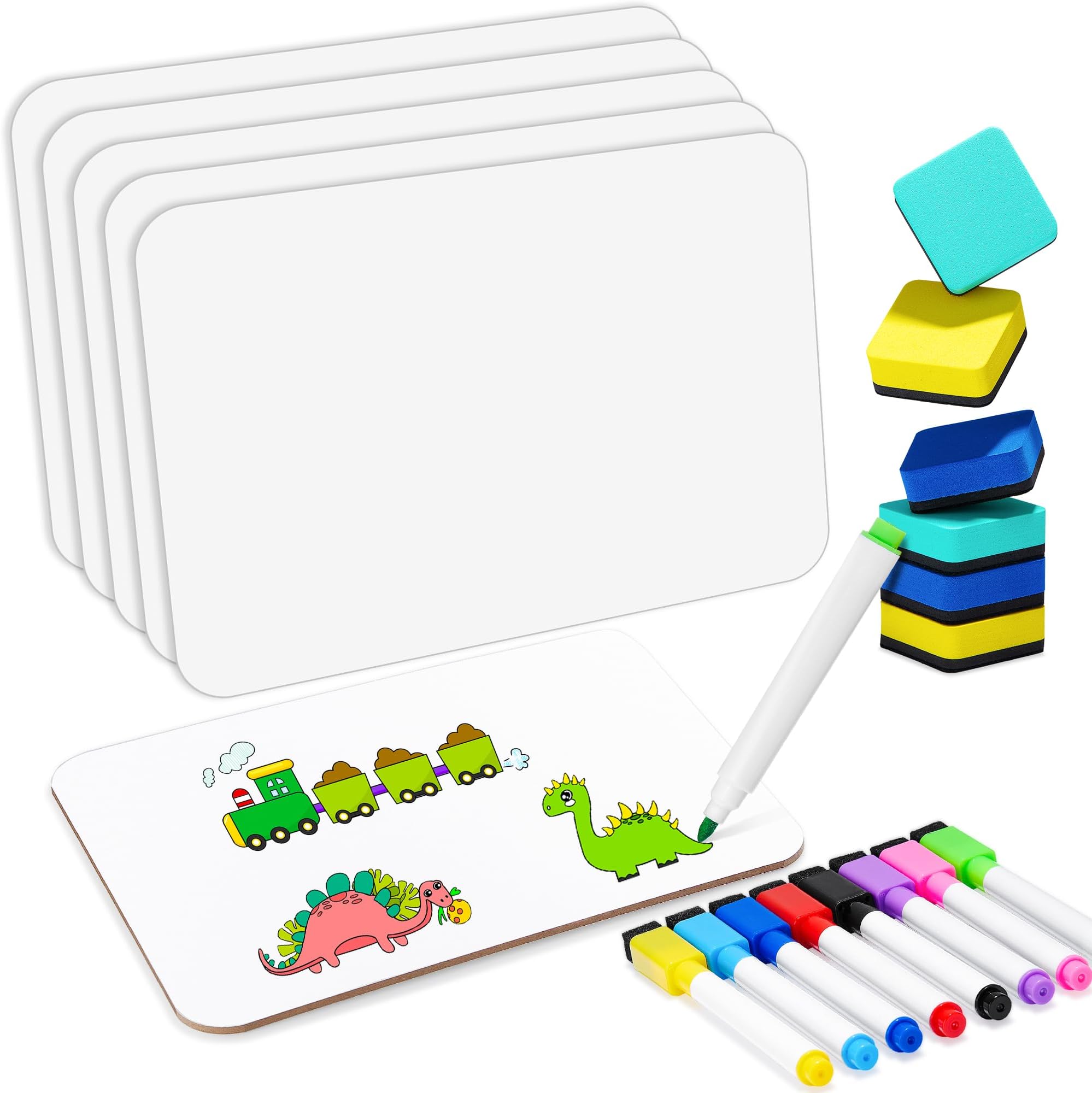 CRESZZLE 2er-Pack Kleines Whiteboard,whiteboard set - 8,2x11,8 Zoll ...