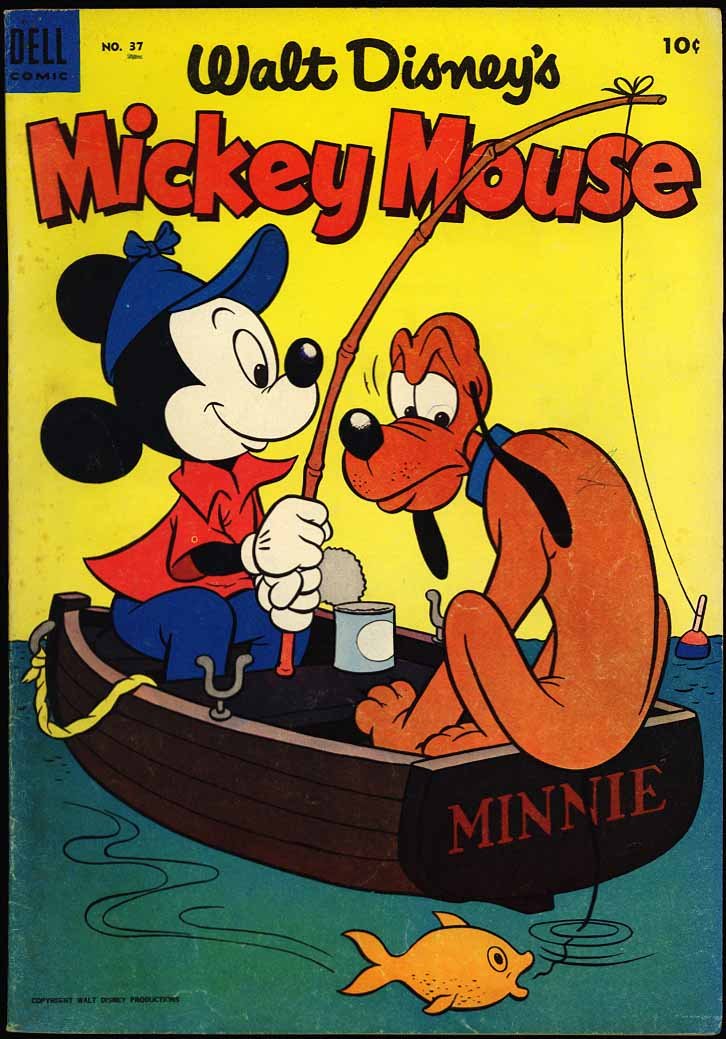 Walt Disney's Mickey Mouse "Hurricane Castle" (Dell Comic #37) (No. 37 ...