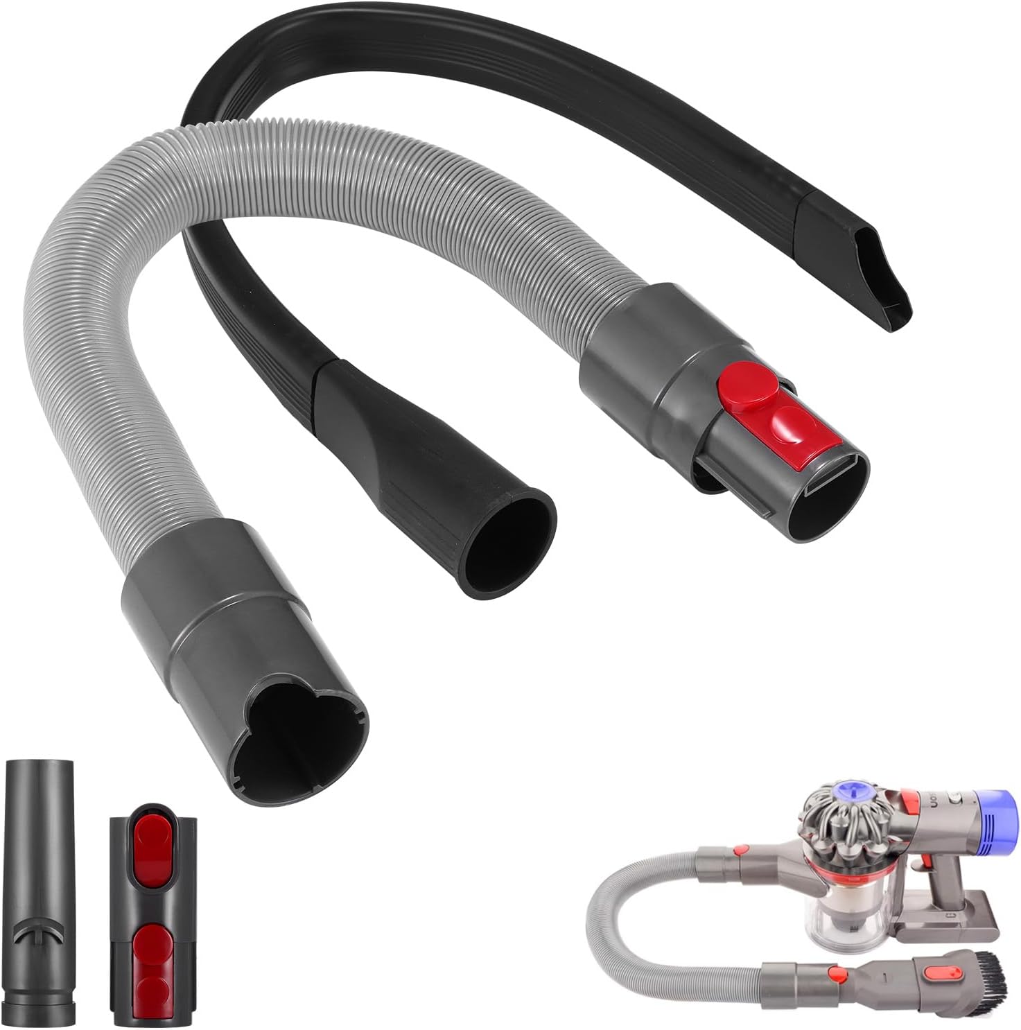Vacuum Cleaners Hose, Replacement Hose Connector Compatible with Dyson ...