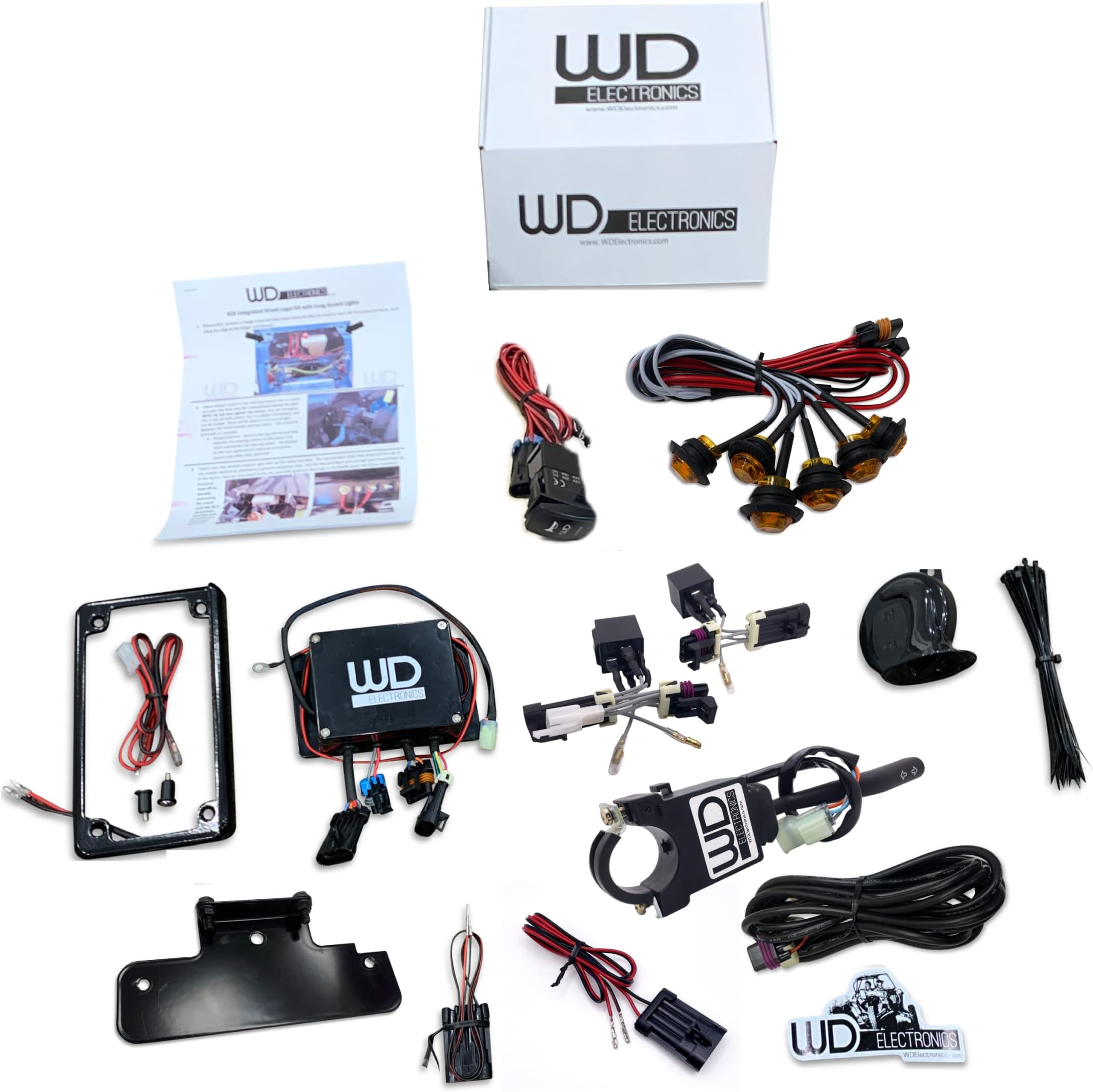 Amazon.com: WD Electronics Compatible with Can Am Maverick X3 - Amber ...