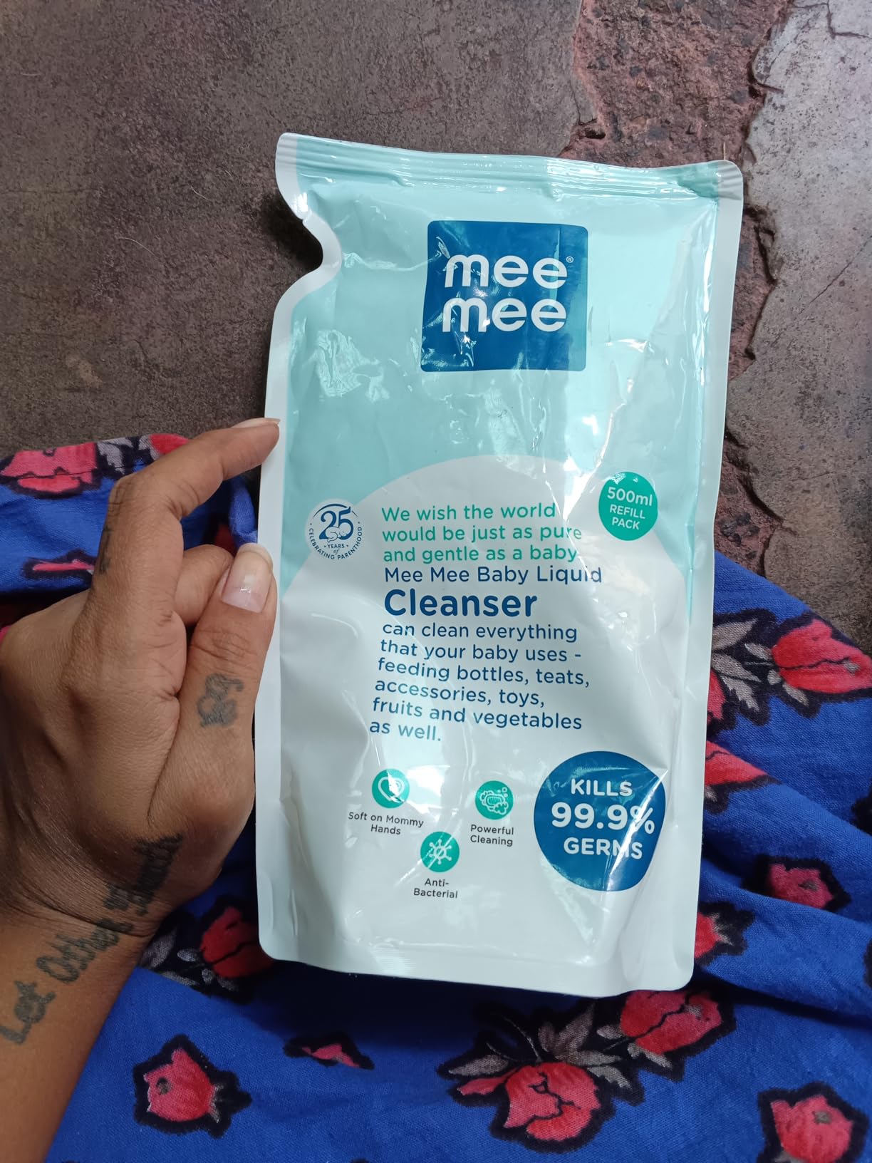 Mee Mee Anti-Bacterial Baby Liquid Cleanser | Kills 99.9% Germs ...