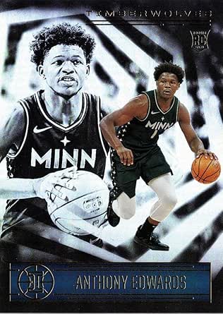 Amazon.com: 2020-21 Panini Illusions Basketball #152 Anthony Edwards ...