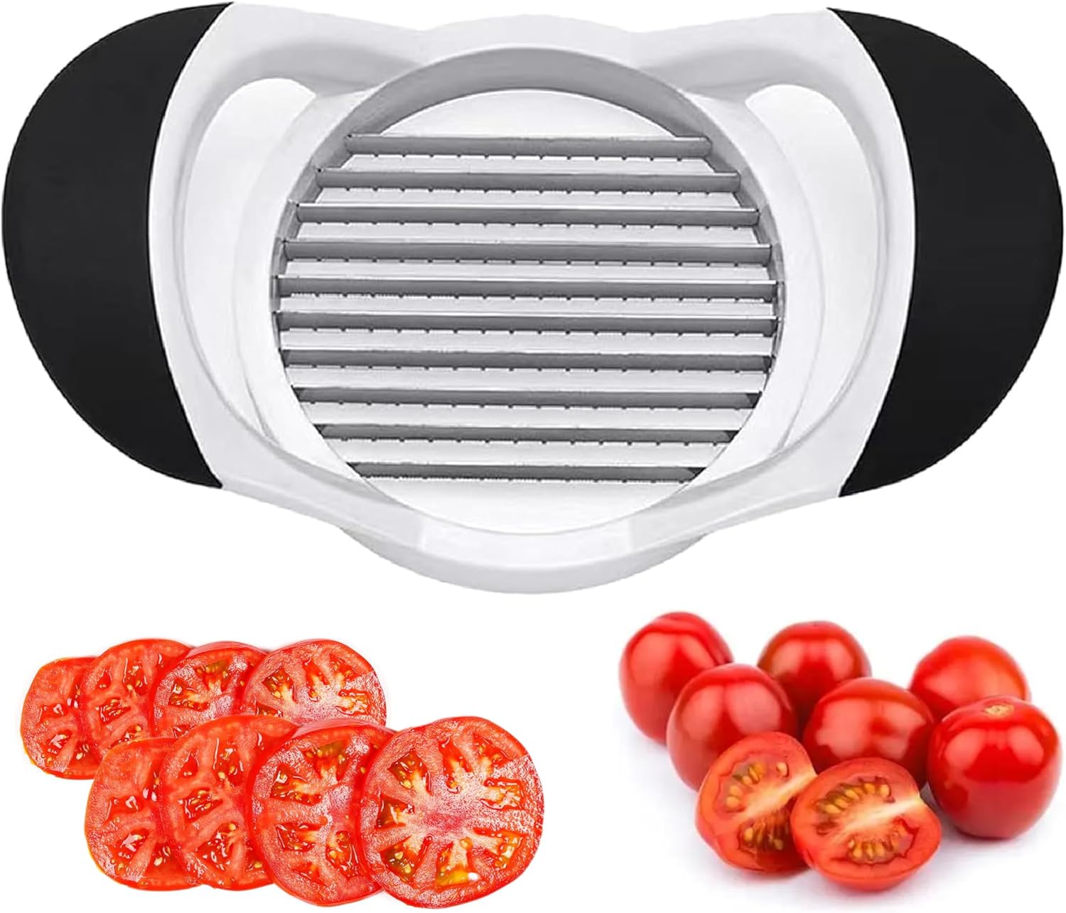 Amazon.com: Tomato Slicer,Vegetable Cutter,Stainless steel tomato ...