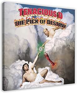 Amazon.com: Tenacious D Album Cover - The Pick of Destiny Canvas Poster ...
