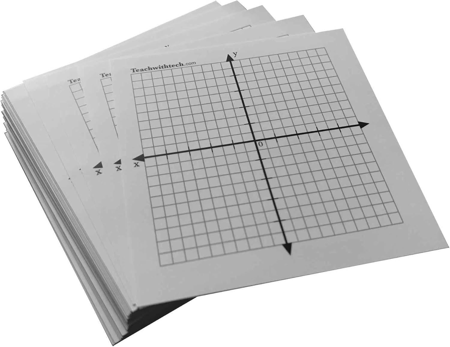 Mini Graph Sticker - 100 Count Individual Stickers - Graph Paper ...