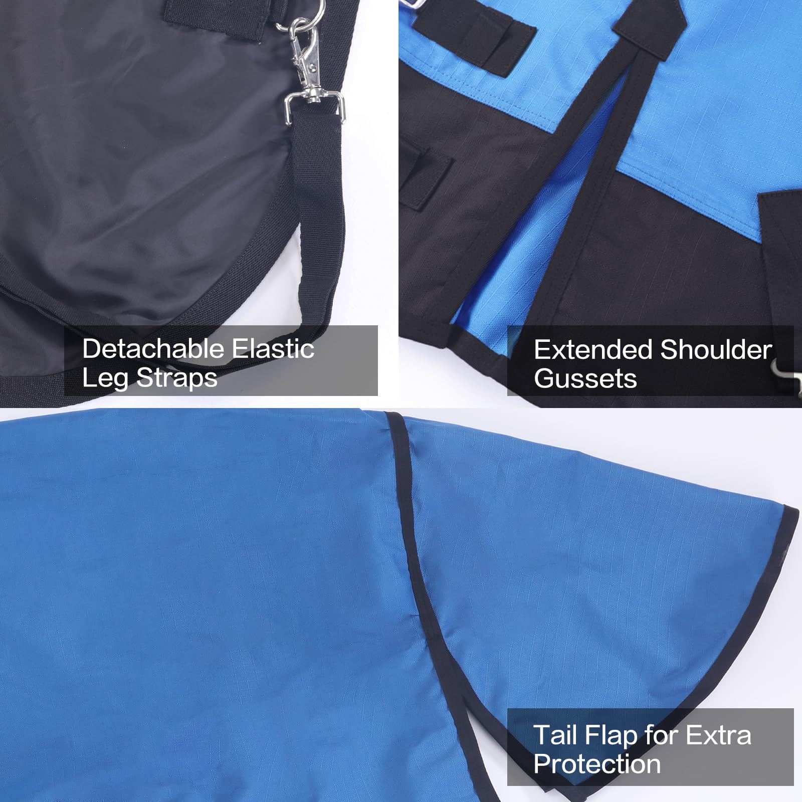 Snapklik.com : Gallopoff 1200 Denier Rip-Stop Turnout Rain Sheet ...
