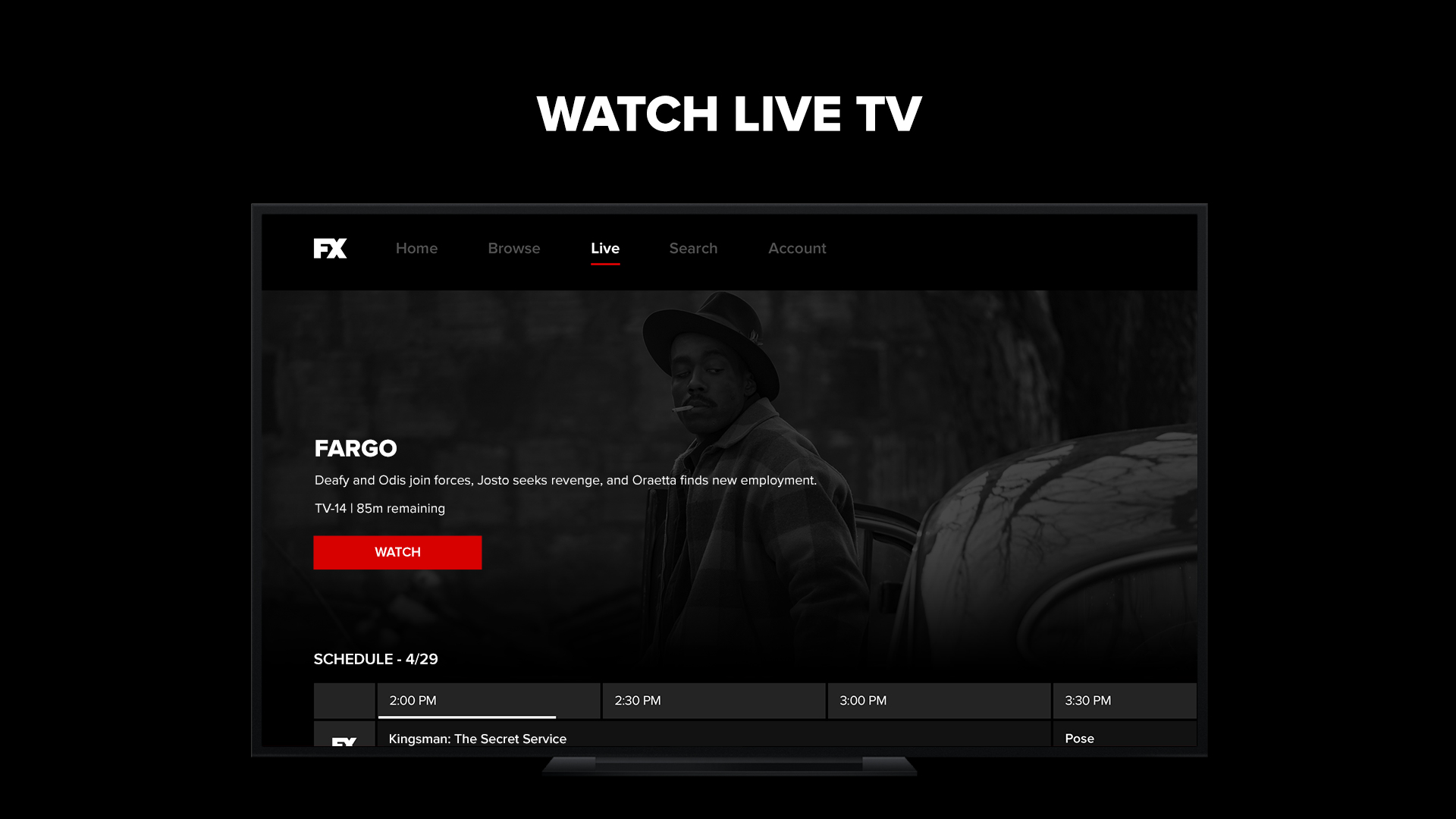FXNOW: Watch TV Live & On Demand - App on Amazon Appstore