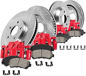 Amazon.com: Callahan Brake Parts CCK01698 FRONT + REAR OE [4] Calipers ...