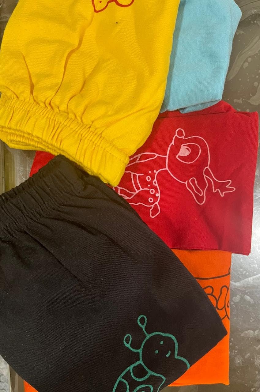 Buy Trampoline Boys and Girls Pajama Pants, Track Pants Pack of 5 (0-3 ...