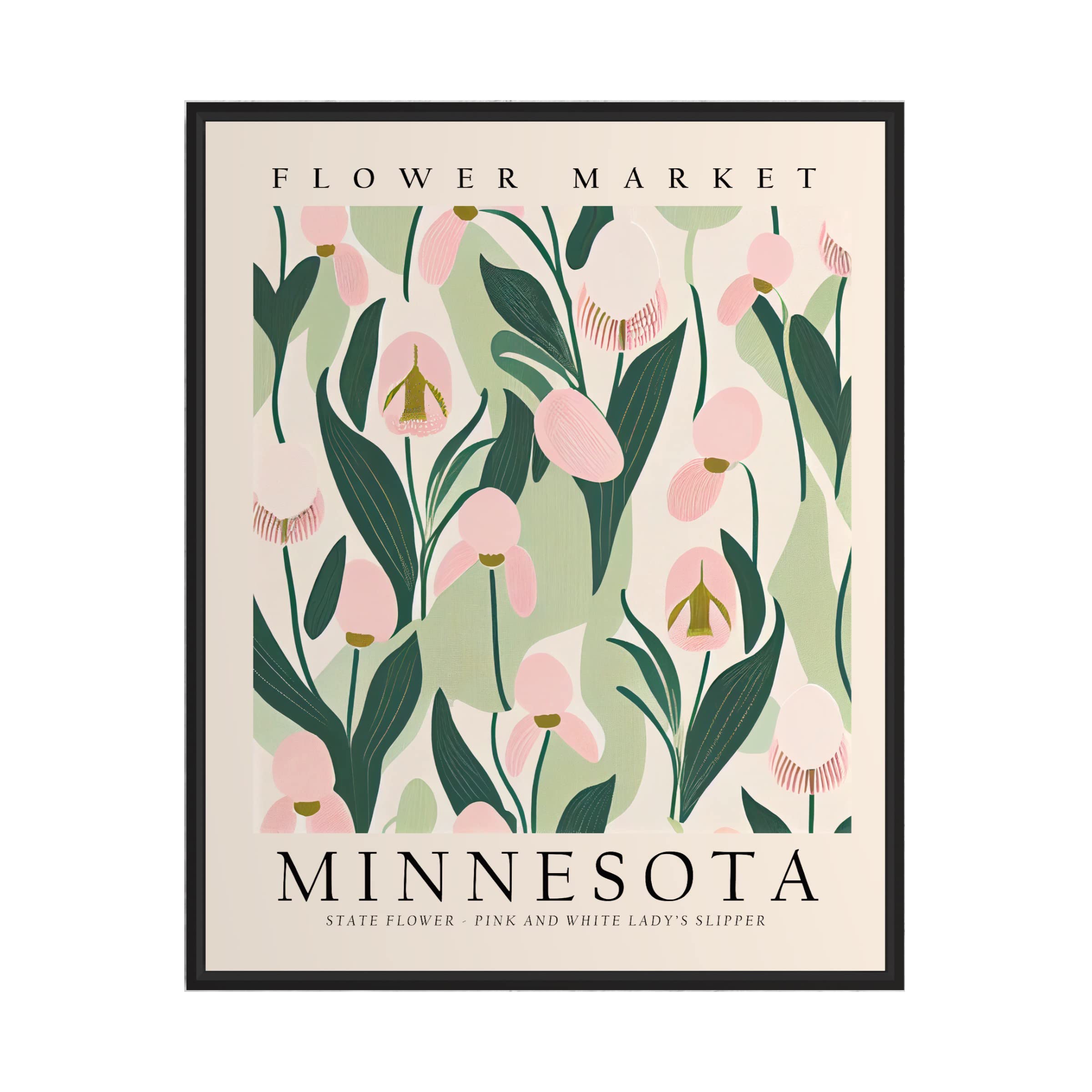 Amazon.com: Minnesota Art Print, Minnesota Poster Wall art Decor ...