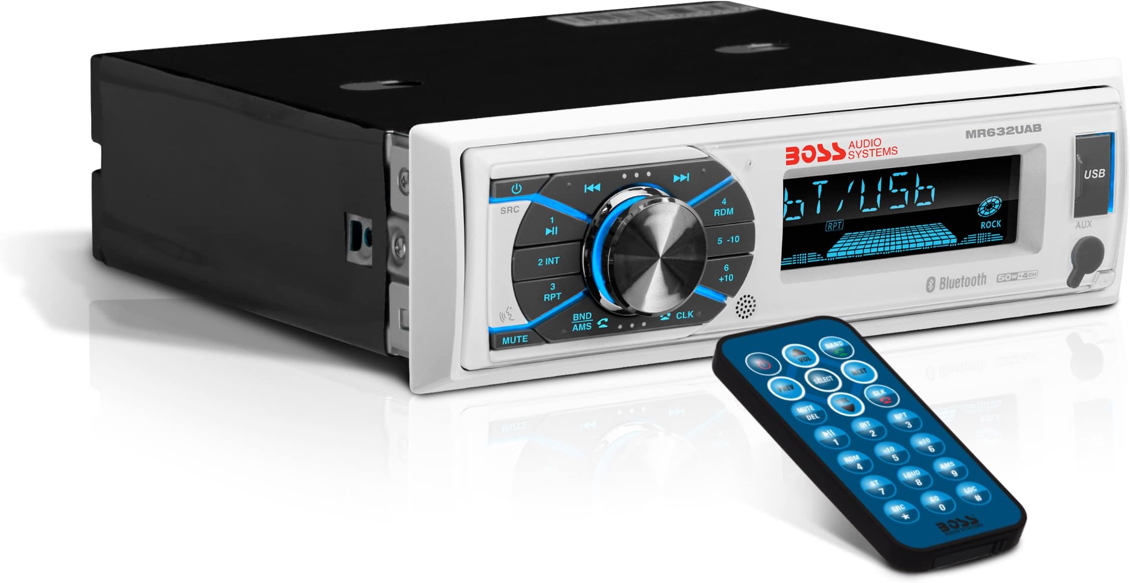 Amazon.com: Boss Audio Systems MR632UAB Marine Receiver – Weatherproof ...