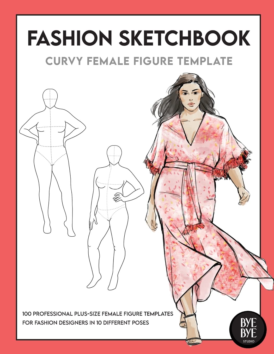 Buy Curvy Female Fashion Figure Template Book Online at Low Prices in ...