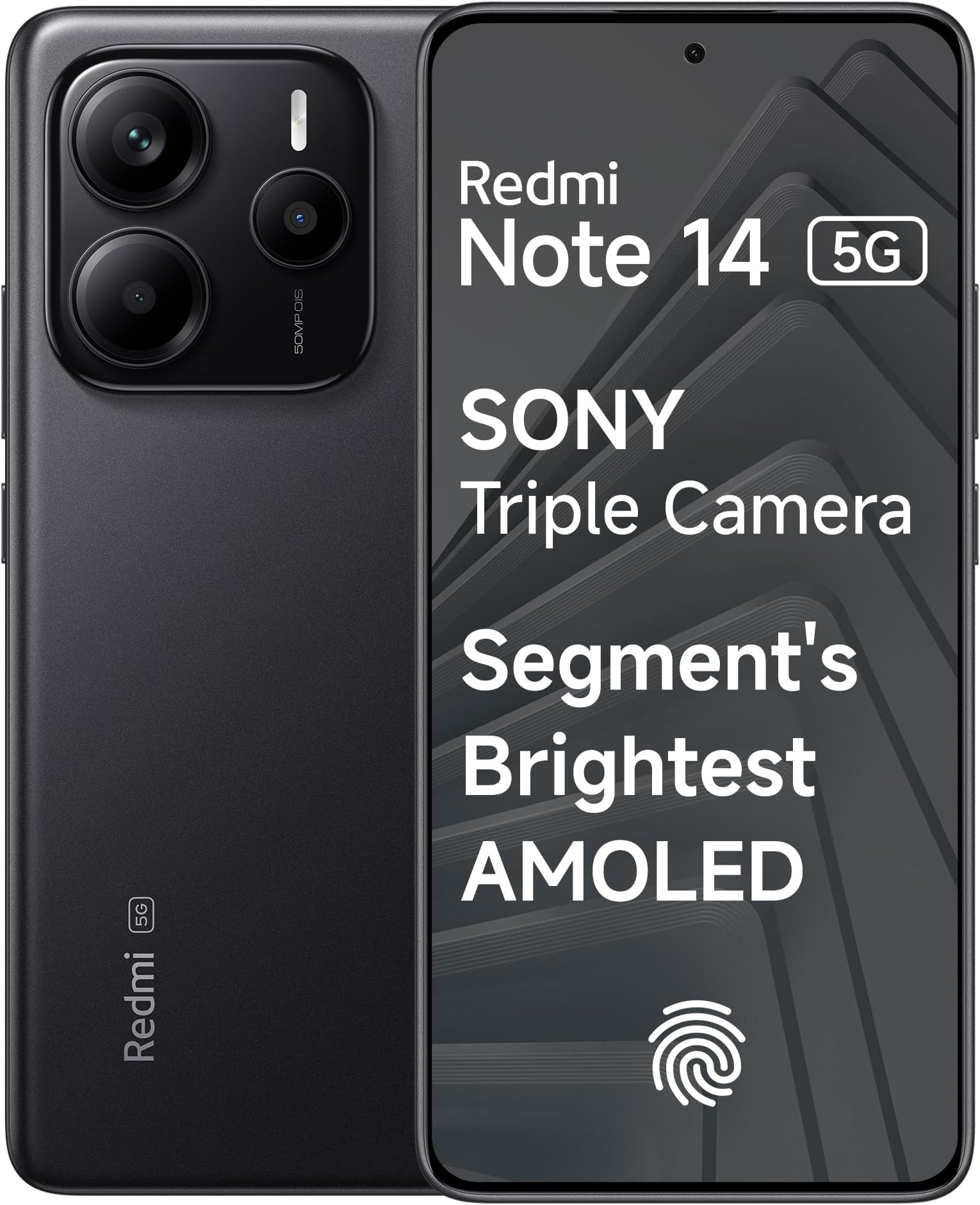 Redmi Note 14 5G (Titan Black, 6GB RAM 128GB Storage) | Global Debut MTK Dimensity 7025 Ultra ...