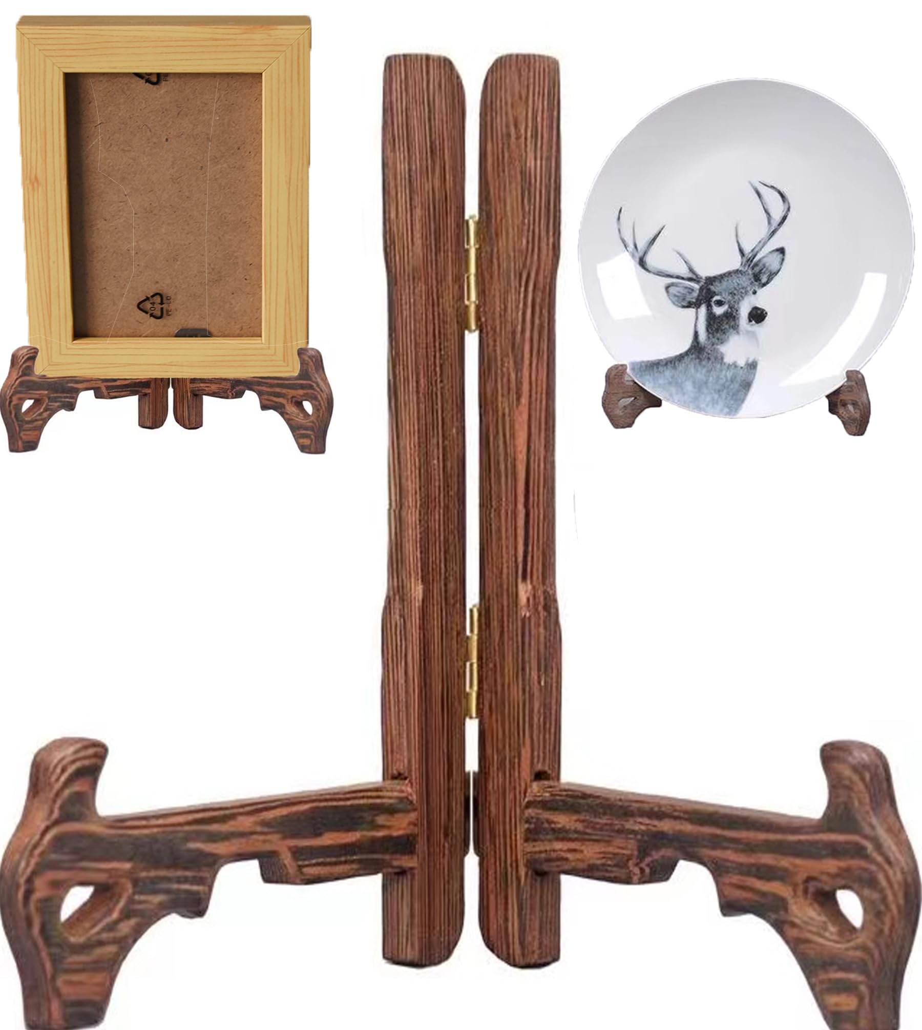 Amazon.com: Plate Stands for Display Holder Stand Frame Holder Stand ...
