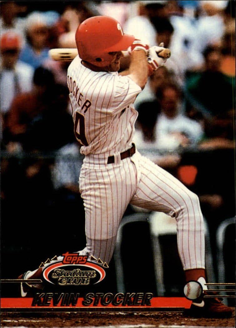 Amazon.com: 1993 Topps Stadium Club Baseball Card #682 Kevin Stocker ...
