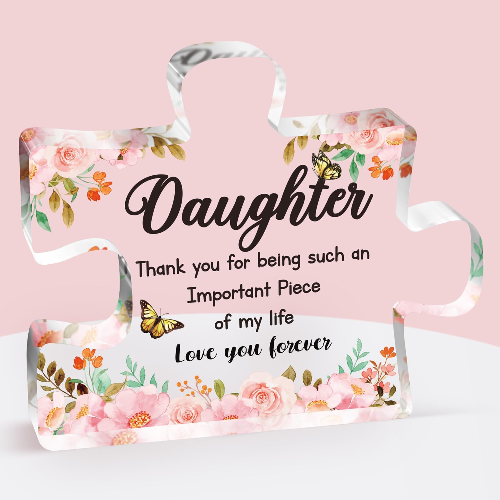 Amazon.com: Daughter Gifts - Acrylic Block Puzzle Gifts for Daughter ...