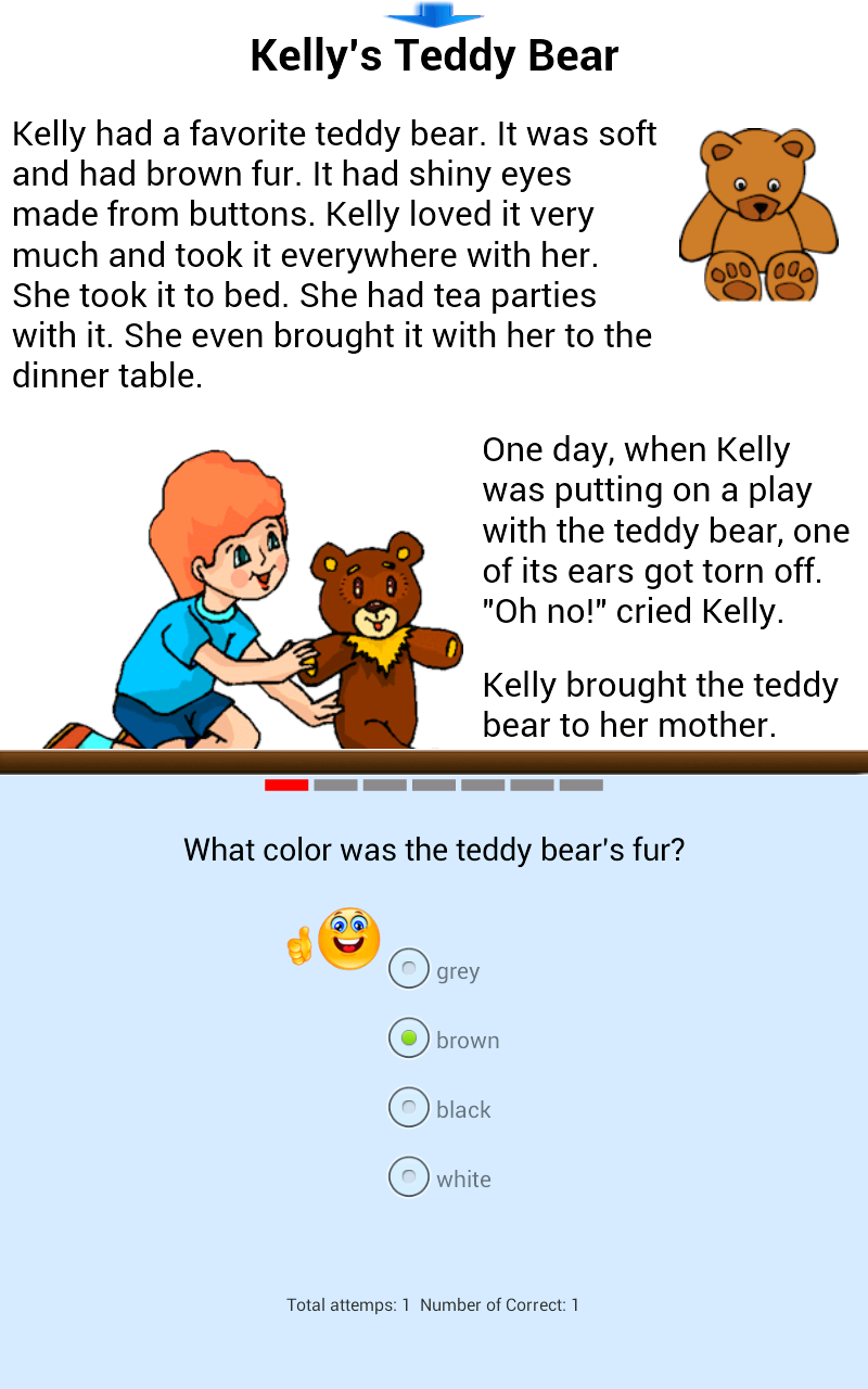 2nd Grade Fiction Reading Comprehension - App on Amazon Appstore