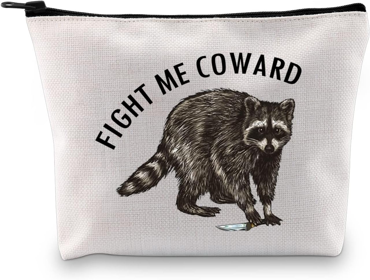 Amazon.com: XYANFA Raccoon Cosmetic Bag Raccoon Gift For Raccoon Lover ...