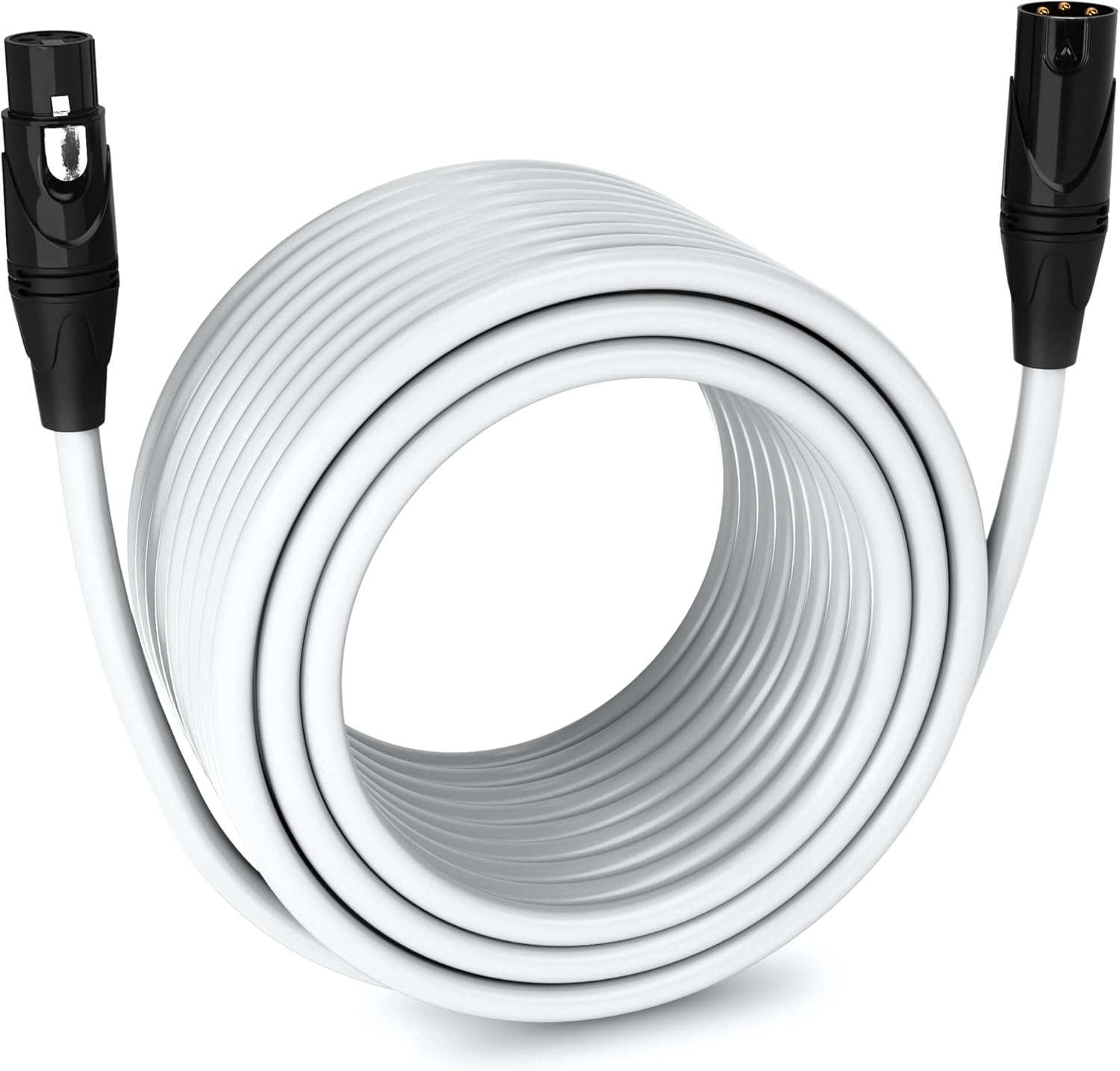 Amazon.com: LyxPro 100 Feet XLR Microphone Cable Balanced Male to ...