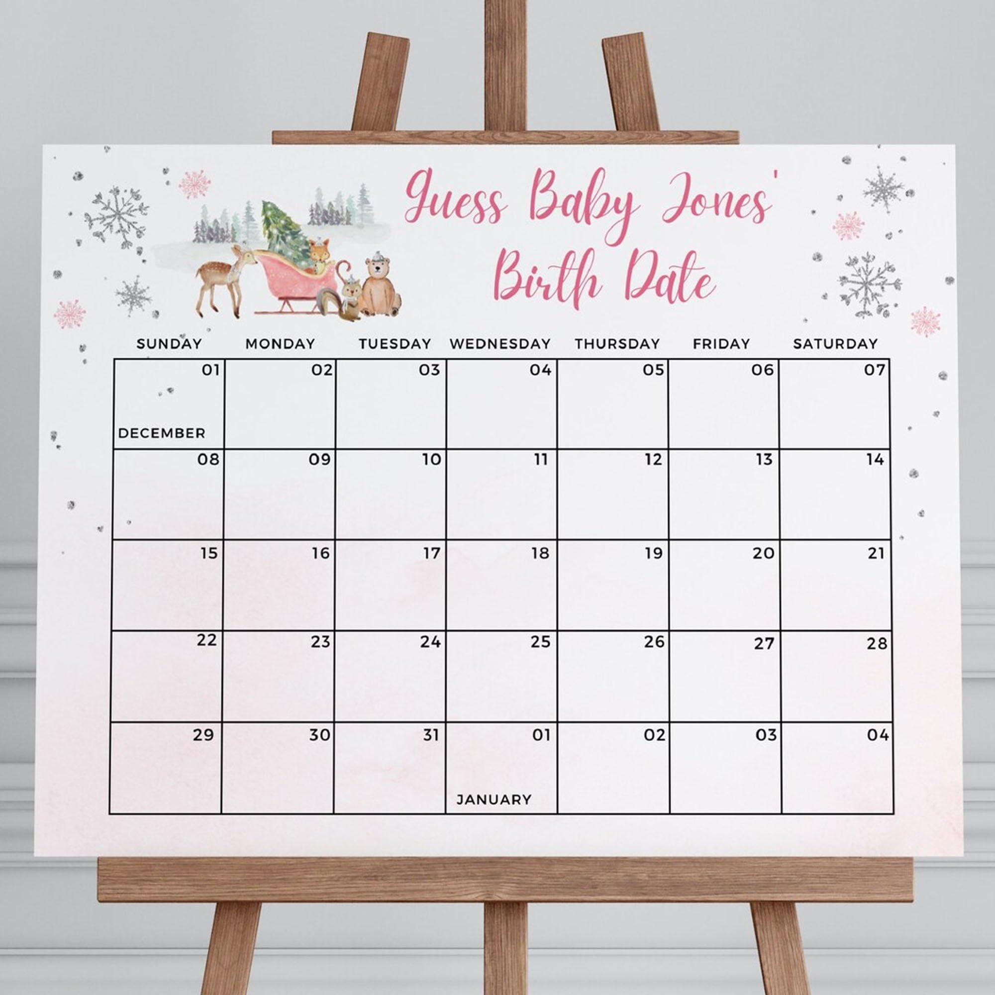 Baby Shower Due Date Pool Birth Stats Pool Themed Baby Shower