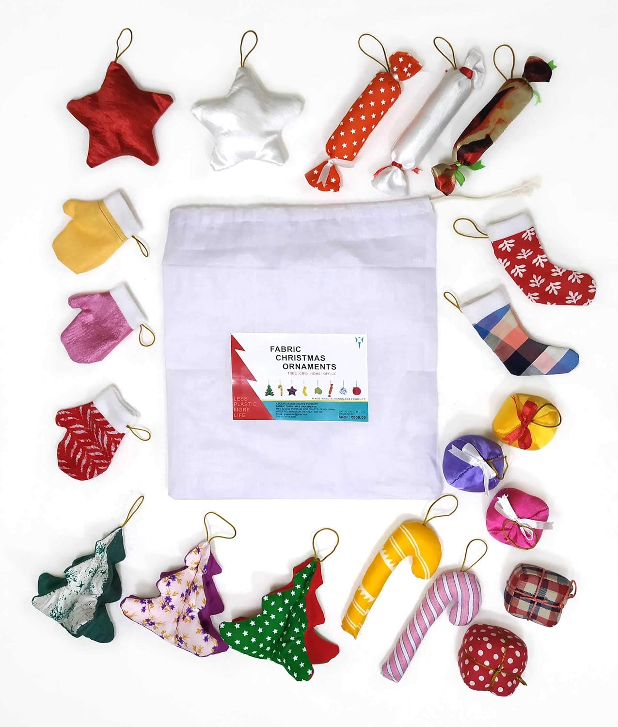 Buy PEC Eco-Friendly Christmas Decoration for Tree ¦ Crib ¦ Home ...