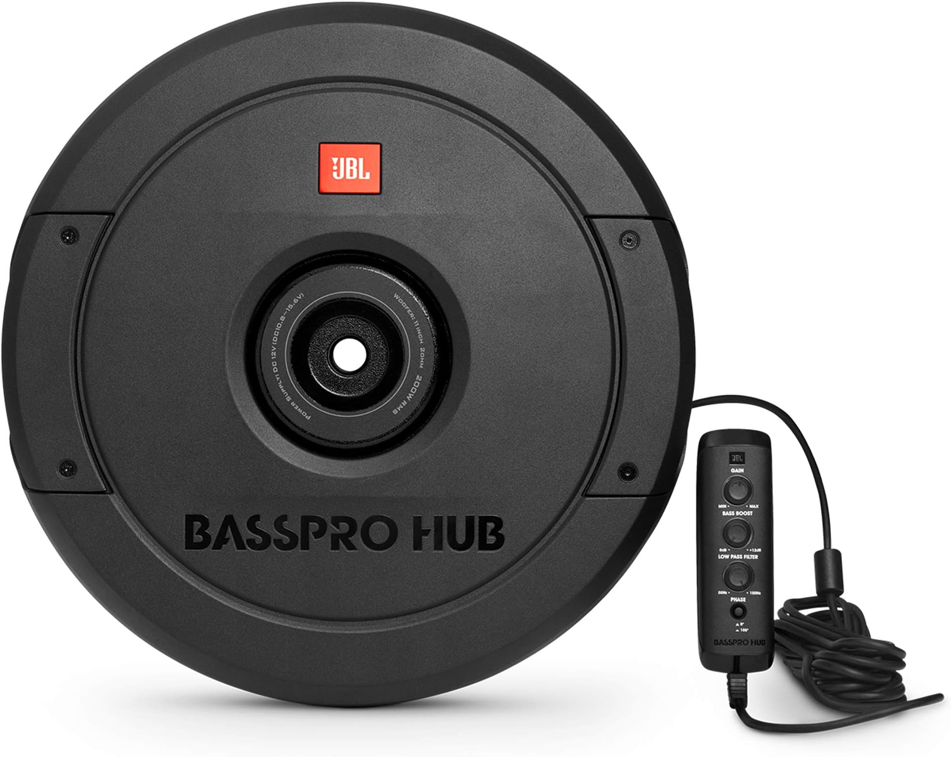 Amazon.com: JBL BassPro Go - in-Vehicle Powered subwoofer & Full-Range ...