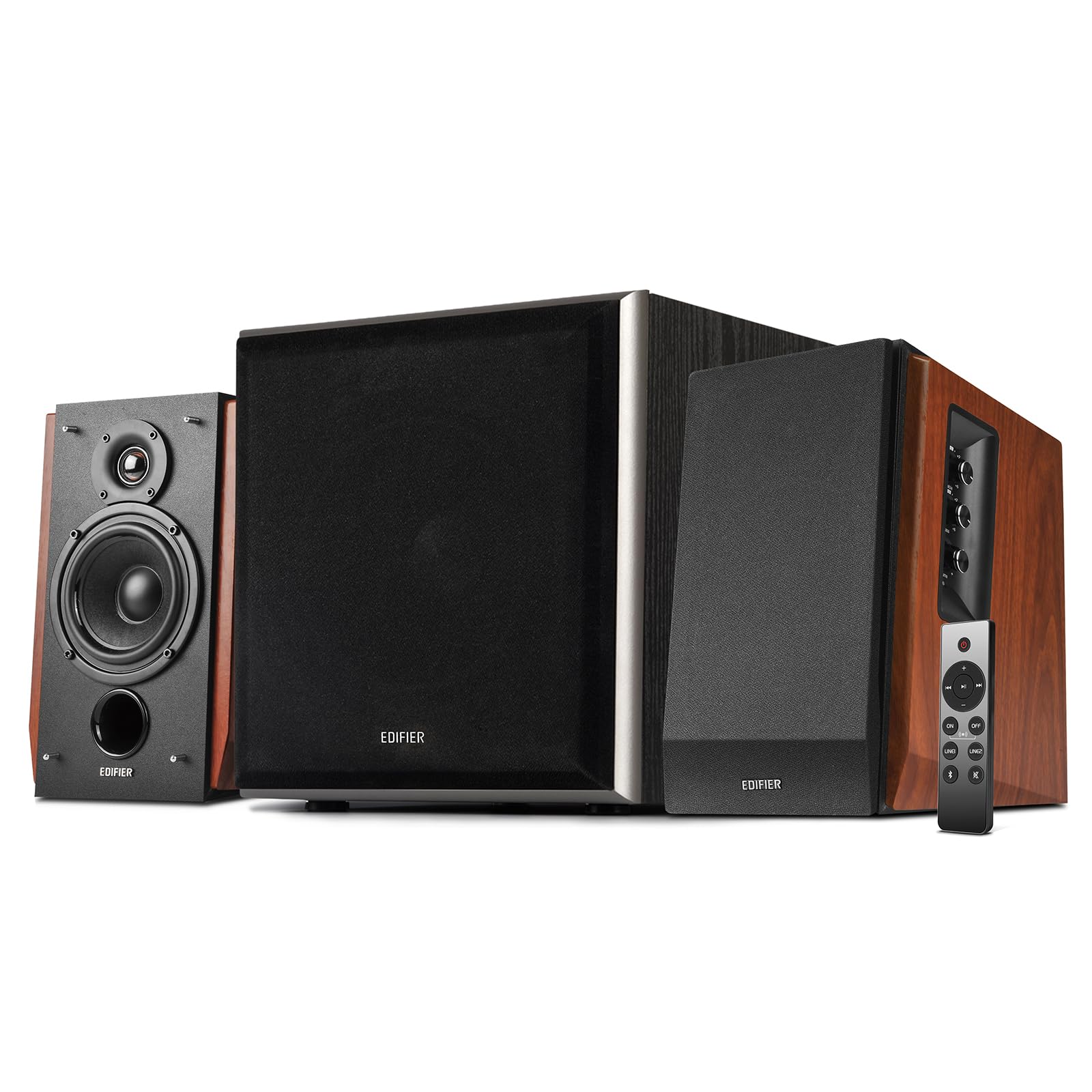 Amazon.com: Edifier R1700BTs Active Bluetooth Bookshelf Speakers with ...