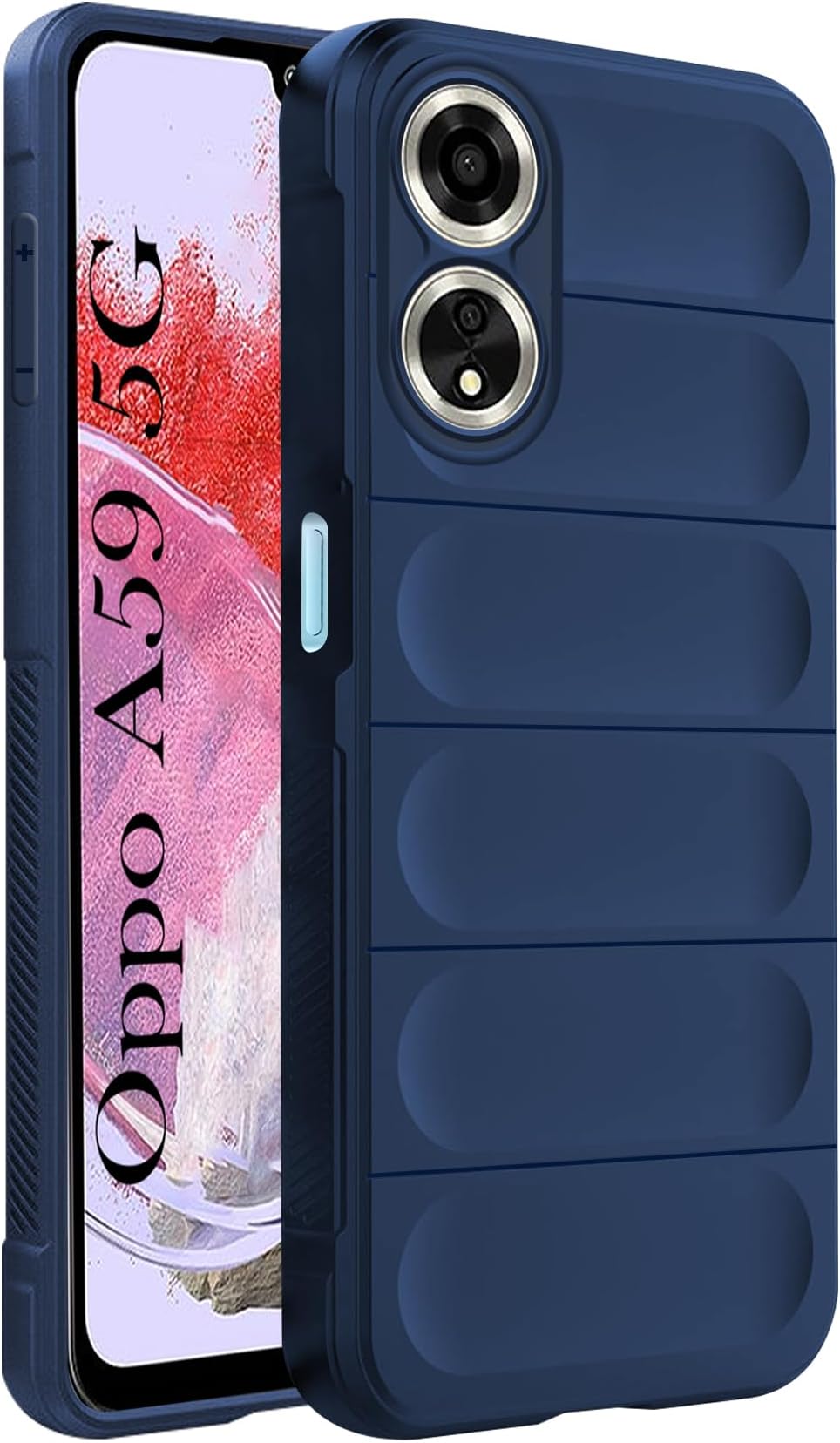 Jkobi Basic Case for Oppo A59 5G (Silicone_Blue) : Amazon.in: Electronics