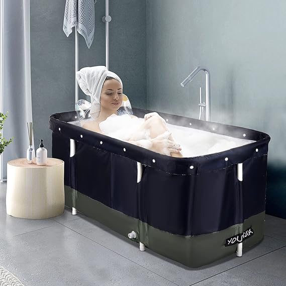 Amazon.com: SEAAN Portable Bathtub, Portable Bathtub for Adults, Ice ...