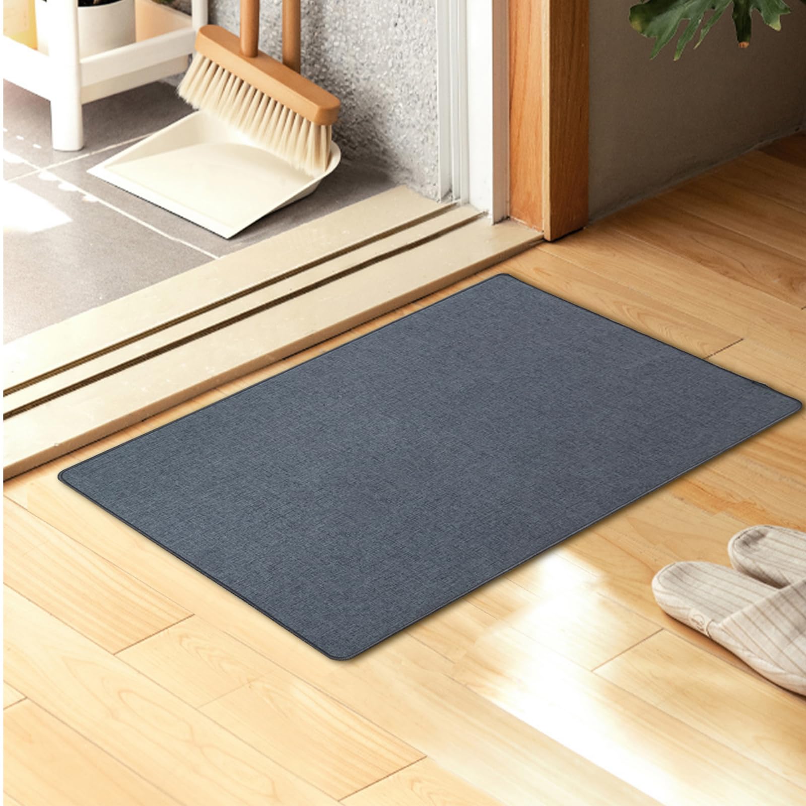 Amazon.com: Yancorp 17"x30" Ultra Thin Door Mat Indoor for Inside Entry ...