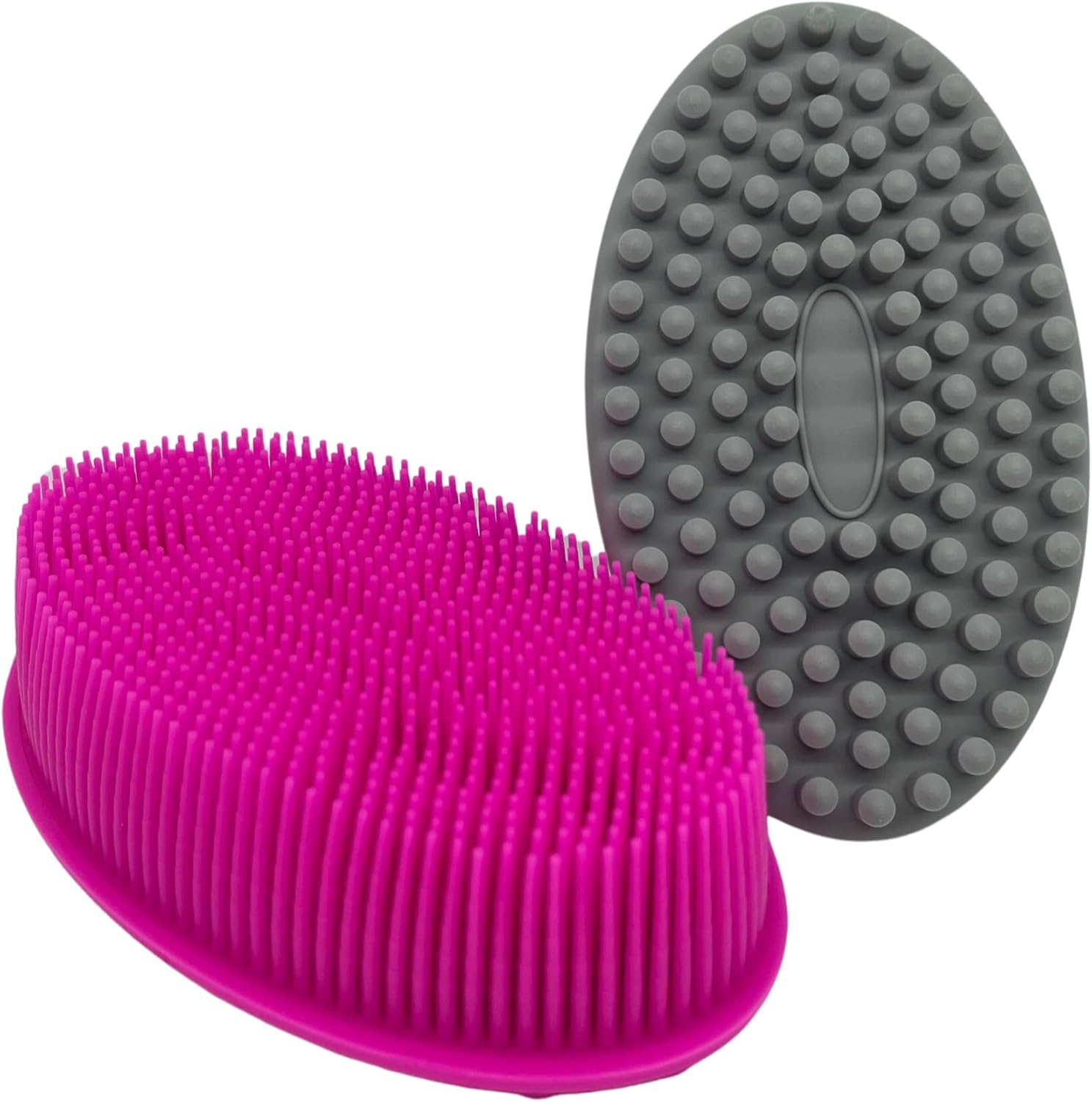 Amazon.com: 2 Pack Gentle Exfoliating Silicone Body Sponge for Hygiene ...