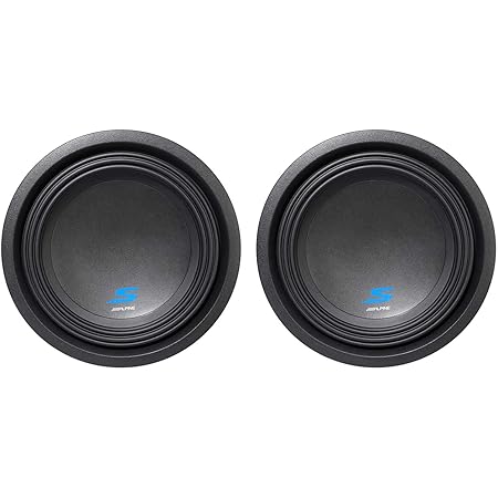Amazon.com: Alpine BassLine Series 12 Inch 750 Watt 4-Ohm Car Audio ...
