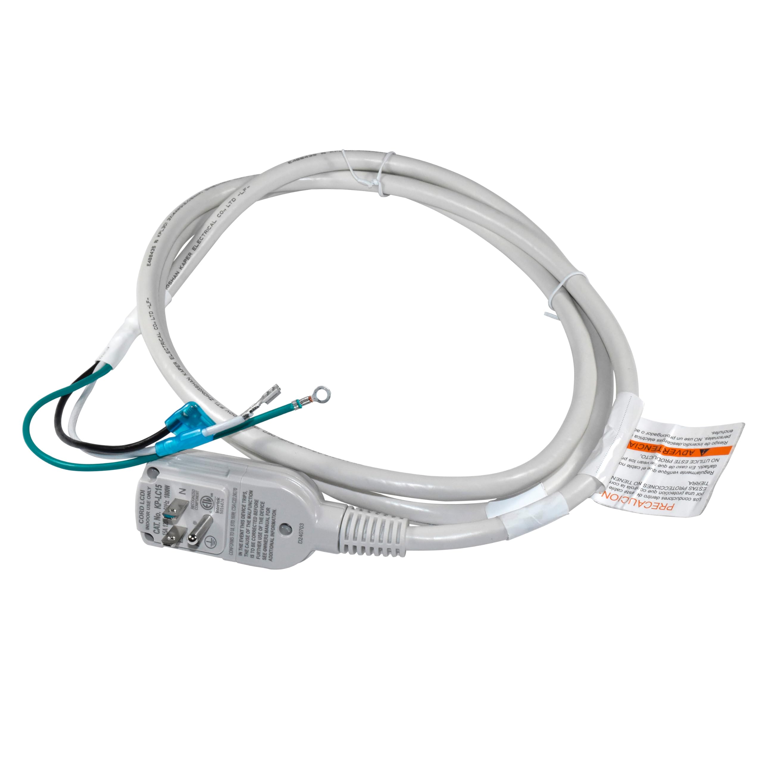 Amazon.com: HQRP 14AWG LCDI Power Cord Plug for A/C Air Conditioner ...