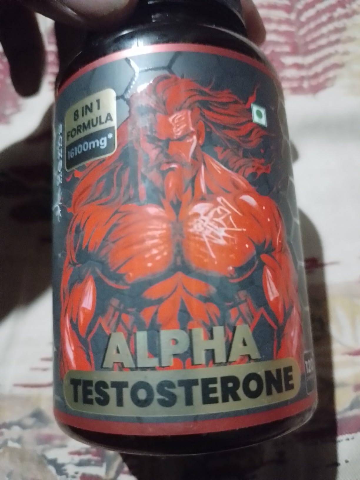 Humming Herbs Alpha Testosterone Booster |120 Caps | 8in1 | 16100mg ...