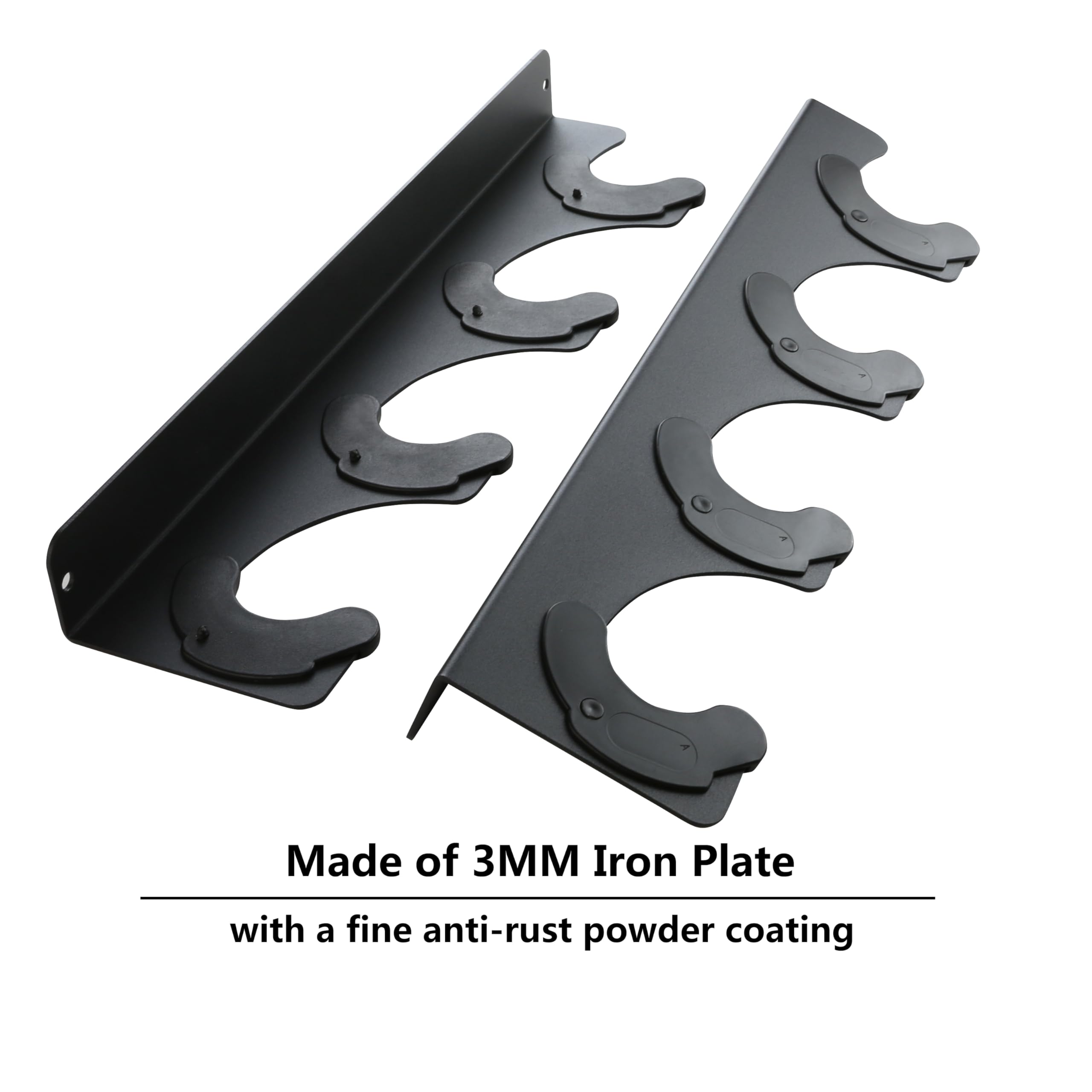 Snapklik.com : Wall Mounted Olympic Barbell Rack Horizontal Barbell ...