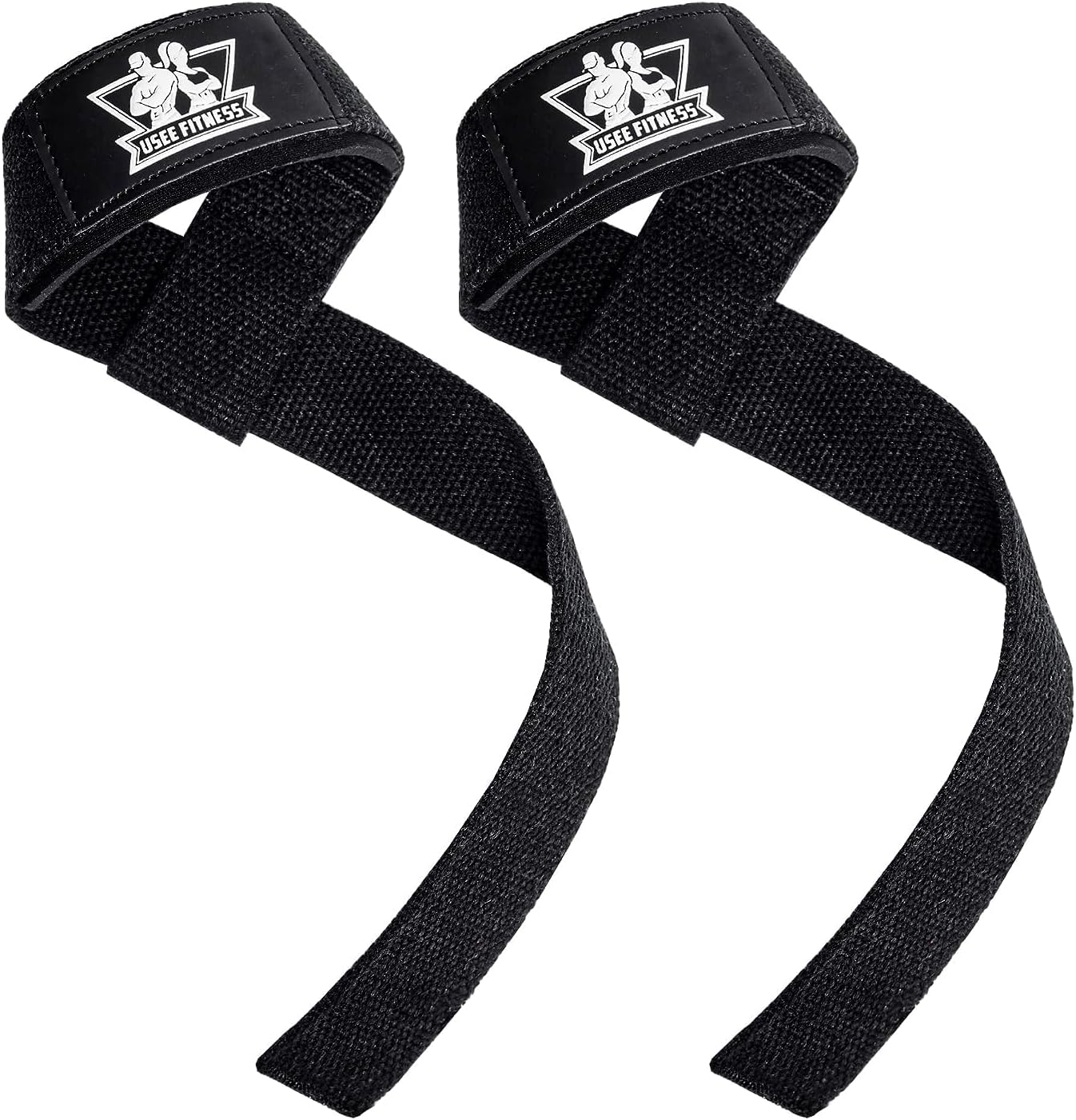 USEE FITNESS Weight Lifting Straps, Neoprene Padded Strong Wrist ...