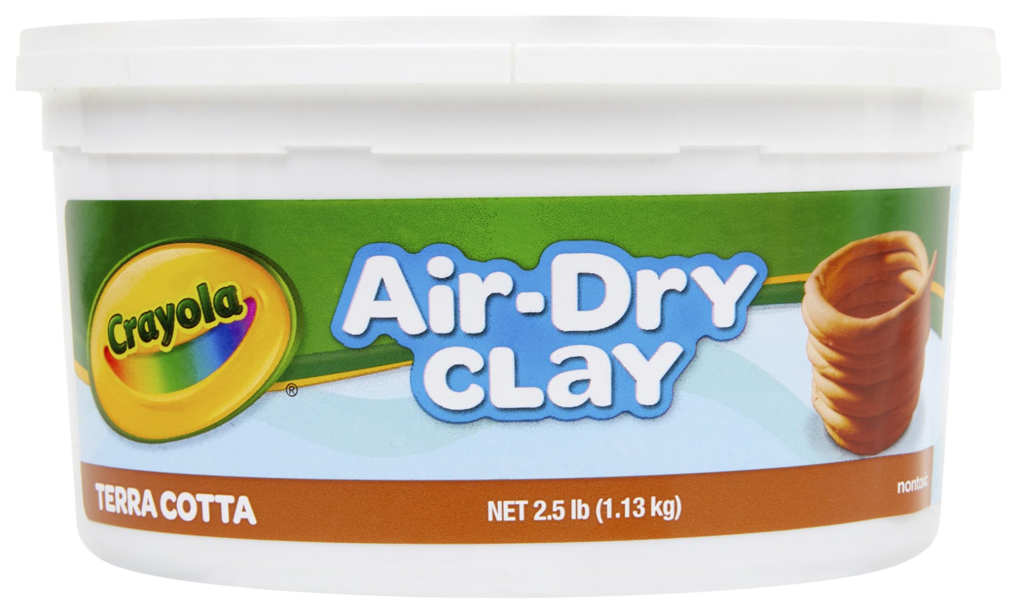 Crayolaair Dry Clay Terra Cotta No Bake Modeling Clay Kids | Desertcart ...