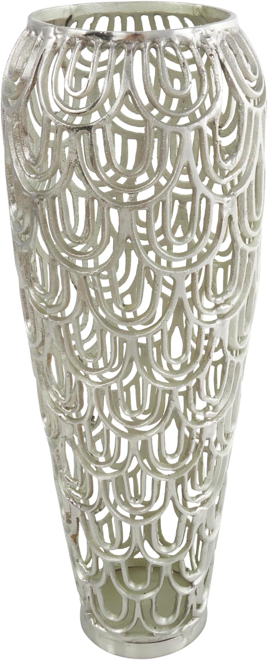 Amazon.com: Deco 79 Aluminum Metal Geometric Decorative Vase Art Deco ...