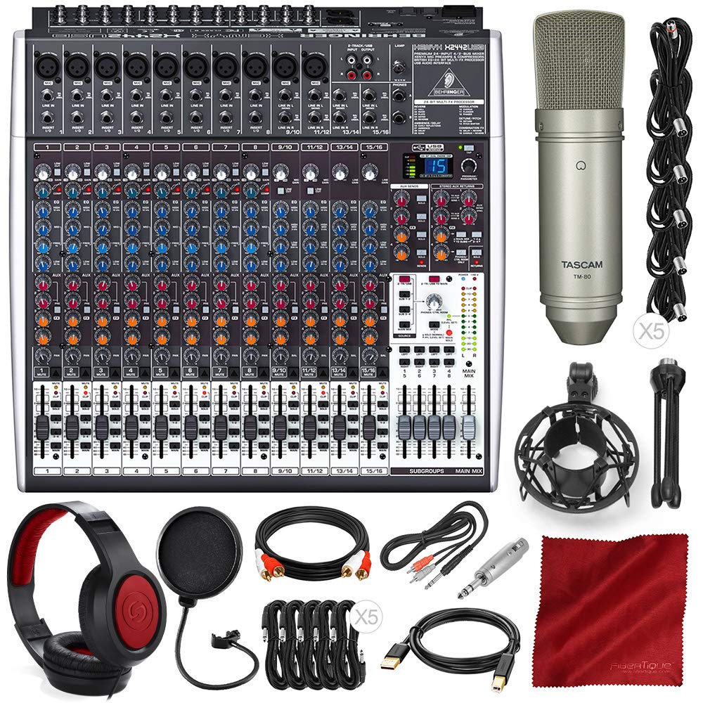 Behringer Xenyx X2442usb 24 Input 4 2 Bus Mixer With Usb | Desertcart ...